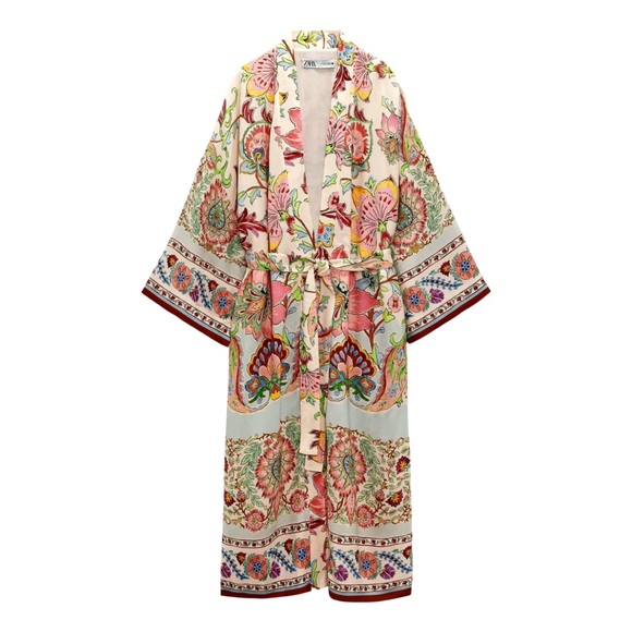 Zara | Other | Nwt Zara Print Kimono Blogger Fave | Poshmark
